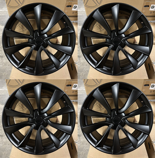 19" Wheels Rims TS005 for TESLA MODEL S + X STANDARD LONG RANGE PERFOR ...
